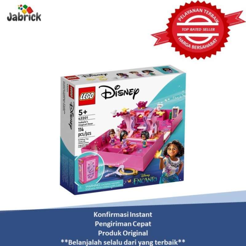 Promo LEGO 43201 DISNEY Isabela's Magical Door Diskon 23% di Seller ...