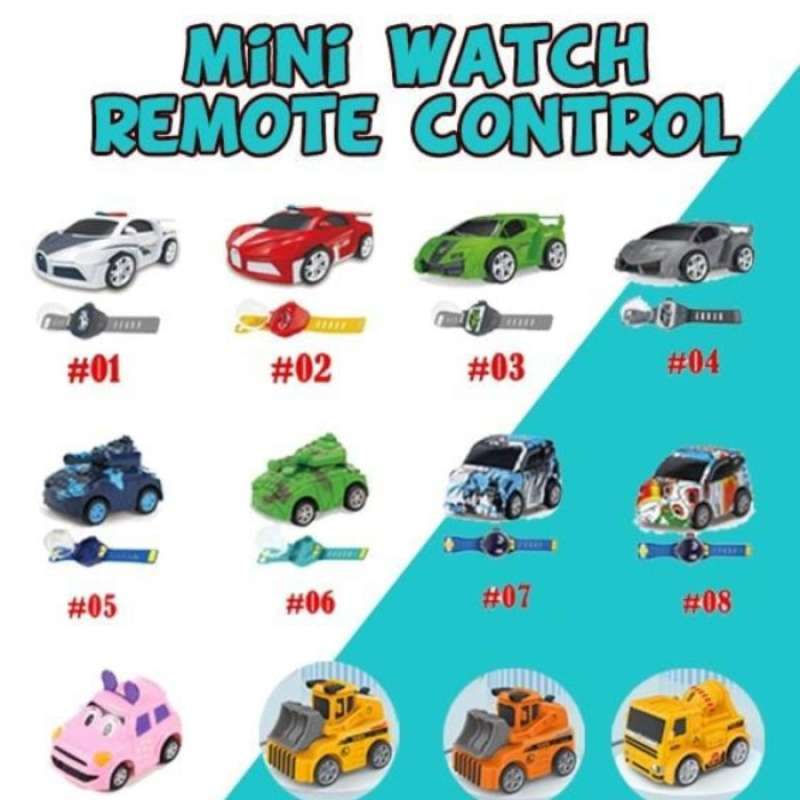 Promo mini watch remote control (BESI) / jam mobil remote/ viral toys ...