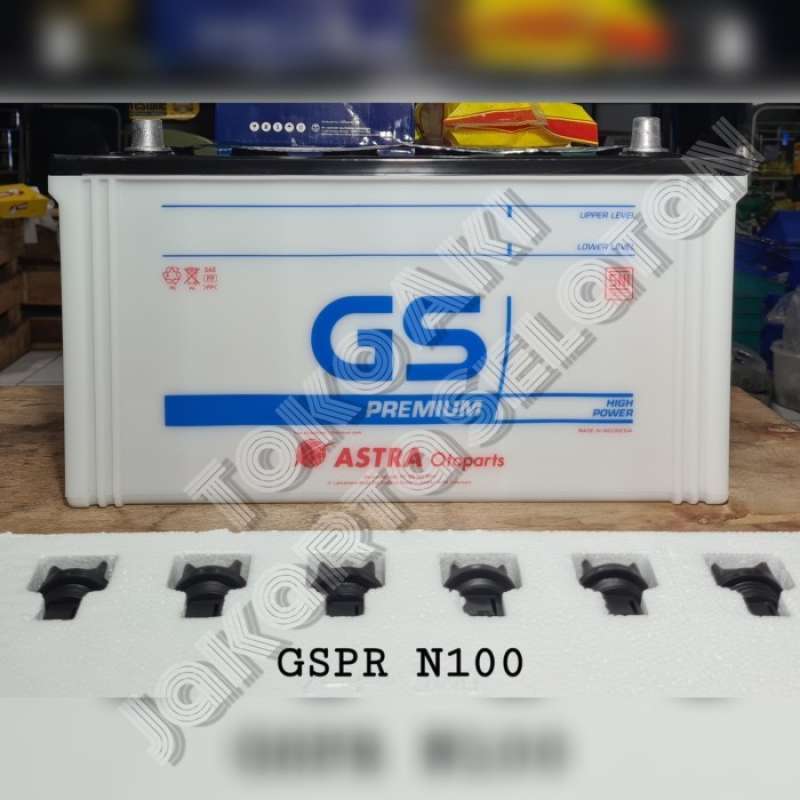 Promo Aki Gs Premium N100 / 95e41r 12v 100ah 100% Astra Sale Diskon 8% ...