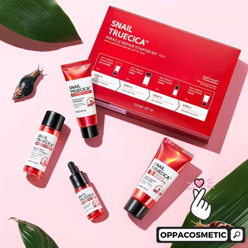 Promo SOMEBYMI Snail TrueCica Miracle Repair Starter Kit Diskon 33% di ...