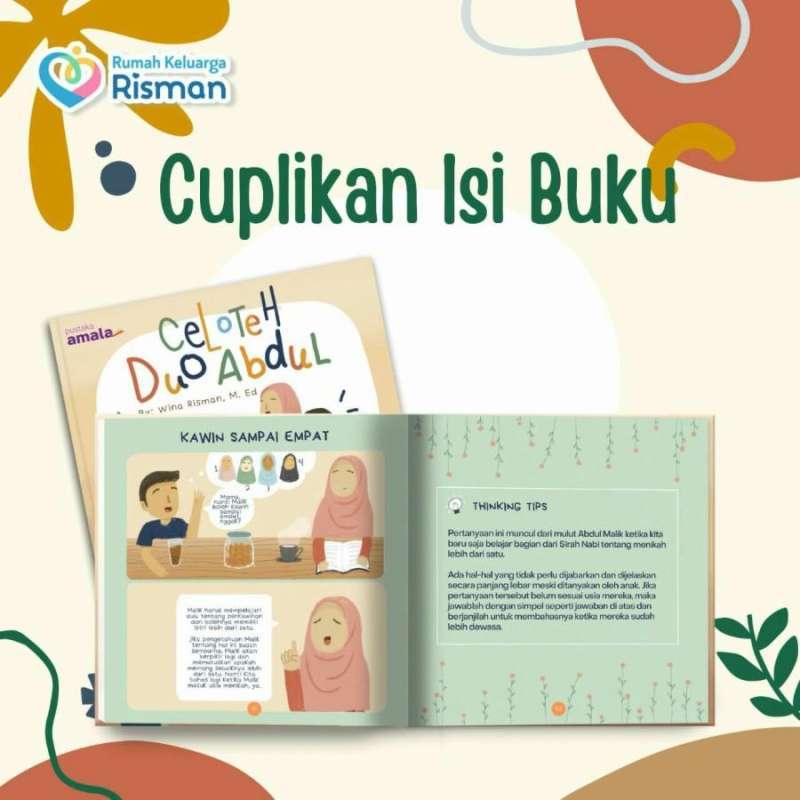 Jual Buku CELOTEH DUO ABDUL by Wina Risman - Cerita Keluarga Anak ...