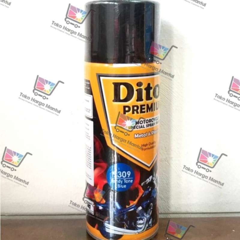 Jual Cat semprot Diton Premium ( 9309 ) Candy Tone Blue (biru Candy) di ...