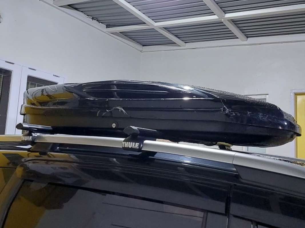 Jual Roof Box Roofbox bagasi atas mobil Glossy slim model kanaka an ...