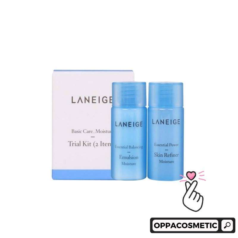 Promo Laneige Basic Care Trial Kit Moisture Diskon 89% Di Seller ...
