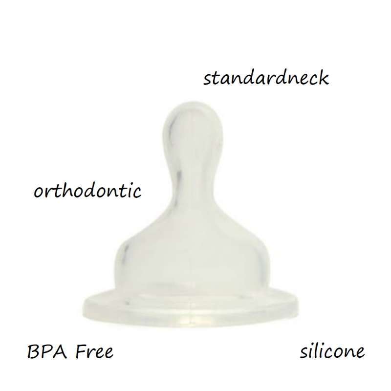 Jual Huki 120ml Botol Susu Baby Bottle Orthodontic Nipple BPA Free di ...