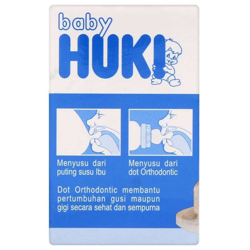 Jual Huki 120ml Botol Susu Baby Bottle Orthodontic Nipple BPA Free di ...