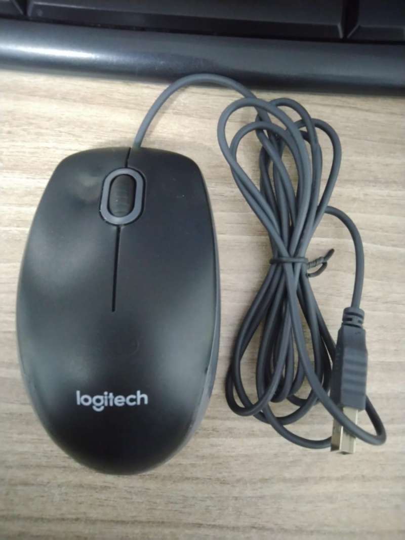 Jual Second - Logitech Keyboard K120 / Mouse B100 (murah Dan Normal ...