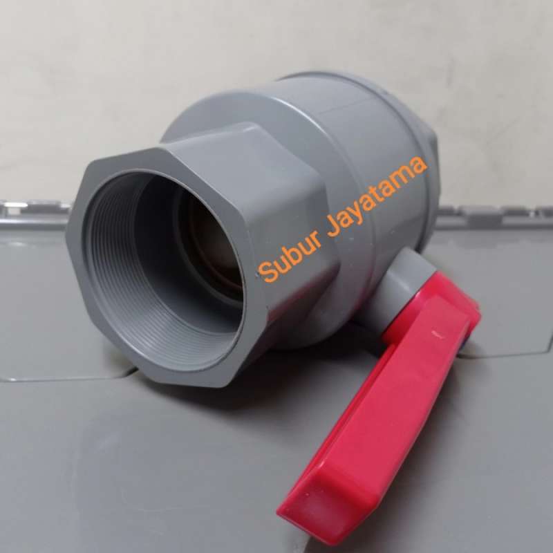 Promo Ball Valve / Stop Kran / Keran Air PVC Drat 3 inchi Diskon 23% di ...