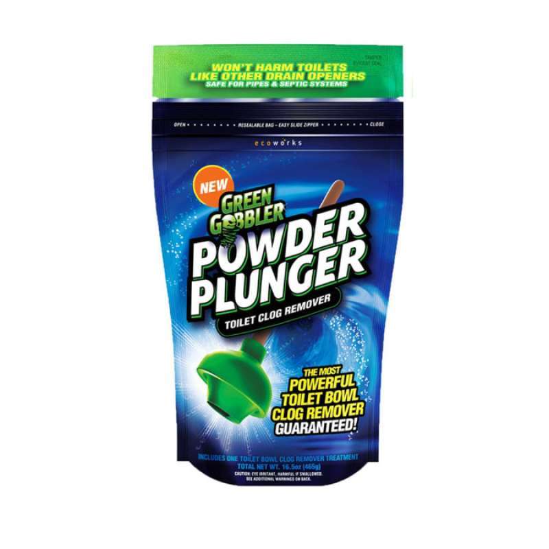 Promo Green Gobbler Powder Plunger Solusi Toilet Tersumbat Diskon 23% ...