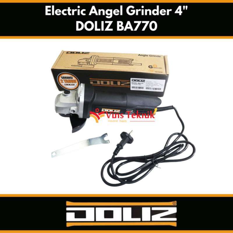 Promo Mesin Gerinda Tangan 4 Inch Angle Grinder Ba 770 C Doliz Ba770 - Selera_kita Store Diskon ...