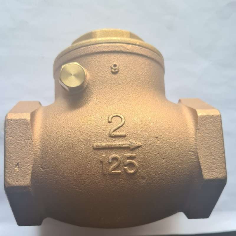 Promo Check Valve 2inch KITZ -CHECK valve kuningan Bronze Diskon 23% di ...