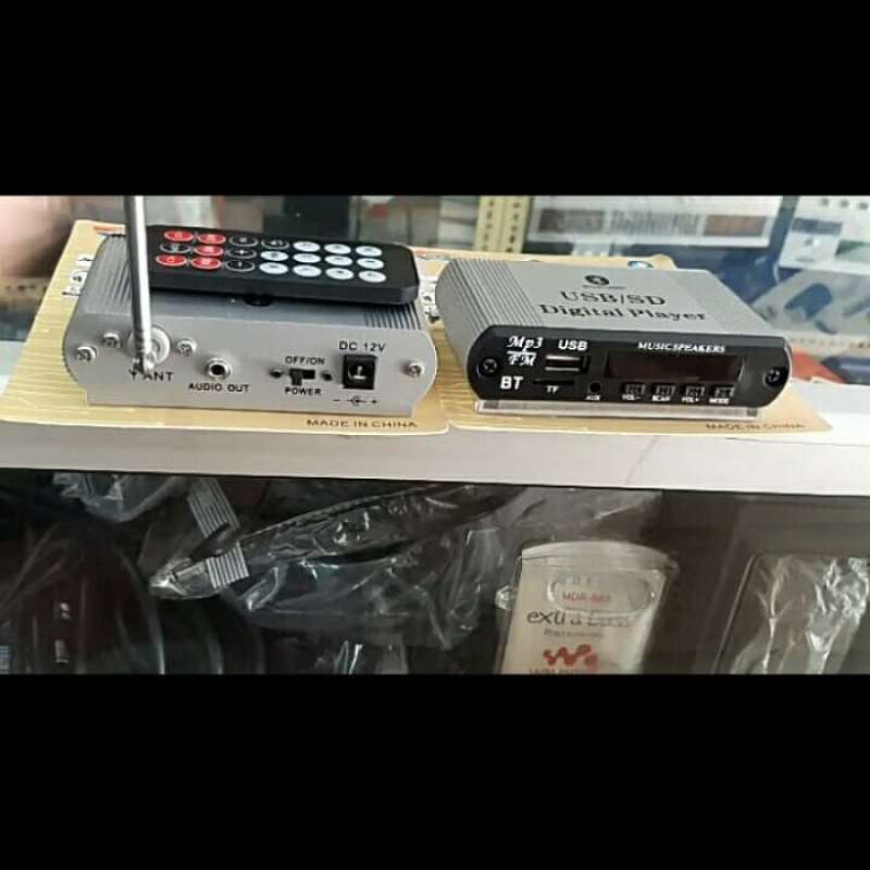 Promo Player USB Mp3,bluetooth, Radio FM AC/ DC 12 volt remote Diskon 23% di Seller Surota Aska ...