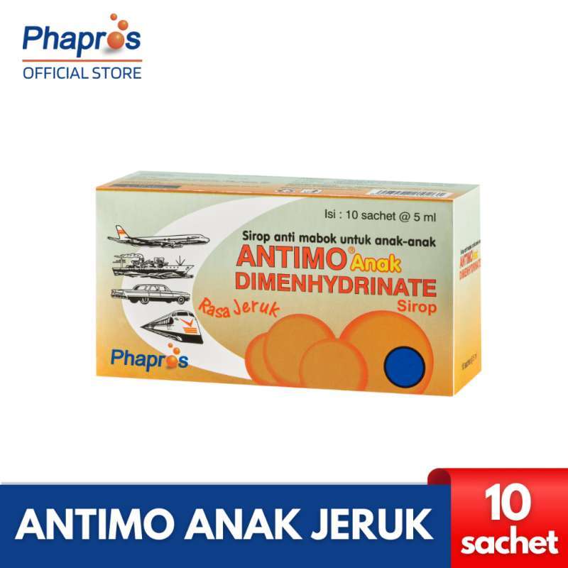 Jual Antimo Anak Sirup - 1 Box Isi 10 Sachet Di Seller Berkah Restu ...