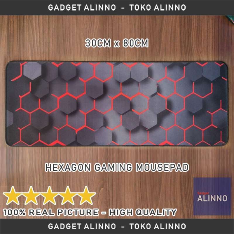 Promo Mousepad Hexagonal Mouse pad Futuristik 30 x 80 Hexagon Diskon 41 ...