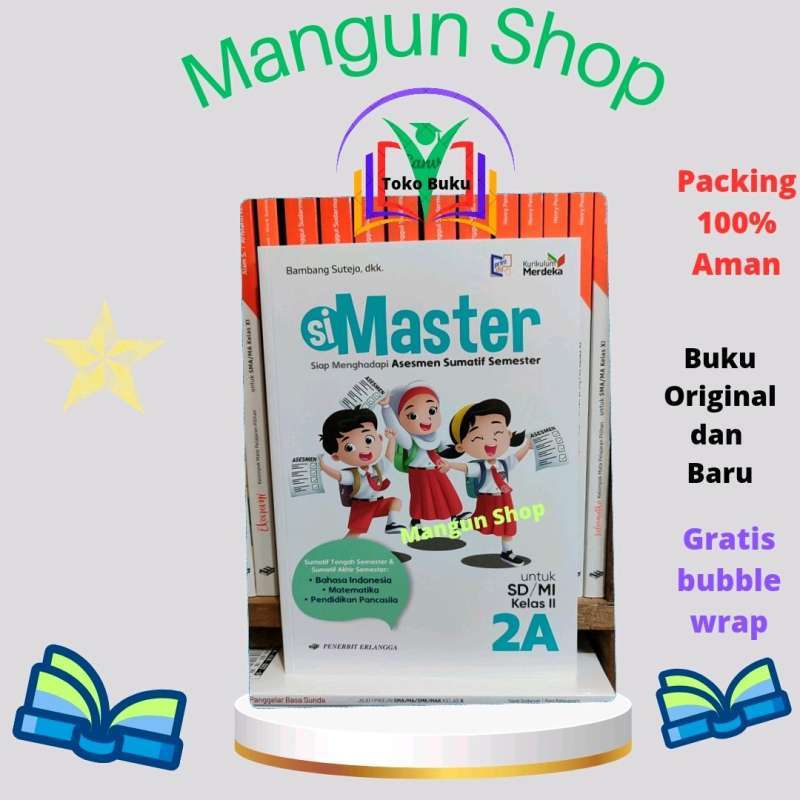 Jual Buku Simaster 2a Kelas 2 Sd/ Mi Kurikulum Merdeka Erlangga Di ...