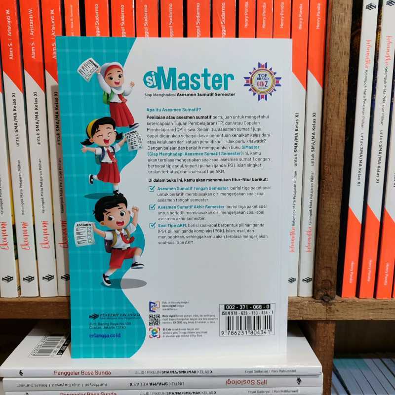 Jual Buku Simaster 2a Kelas 2 Sd/ Mi Kurikulum Merdeka Erlangga Di ...