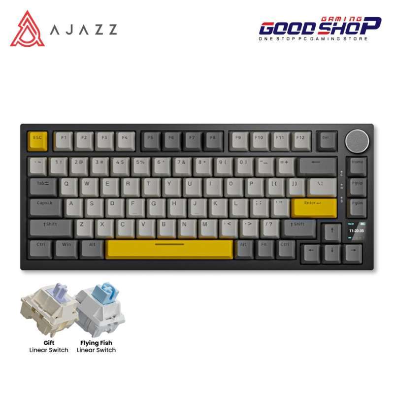 Promo Ajazz Ak820 Gts Pro 75% Tri-mode Connection - Mechanical Keyboard ...