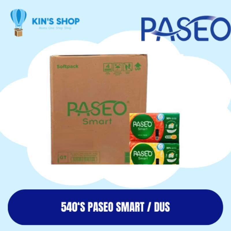 Promo [PASEO] smart tissue - 540's / karton Diskon 7% di Seller Kin's ...