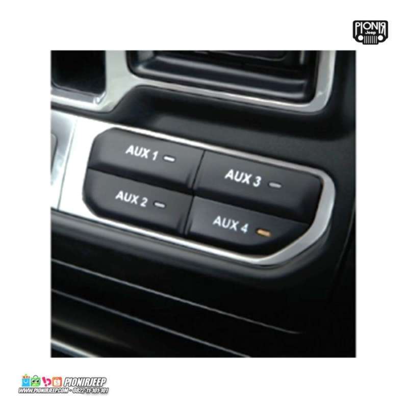 Jual Mopar Auxiliary switch bank Jeep JL JT 2017++ Original Saklar ...