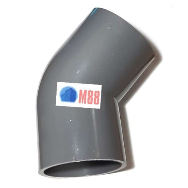 Jual Keni 45 Derajat 4 Inch Rucika Aw Elbow Knee Pipa Pvc Di Seller ...