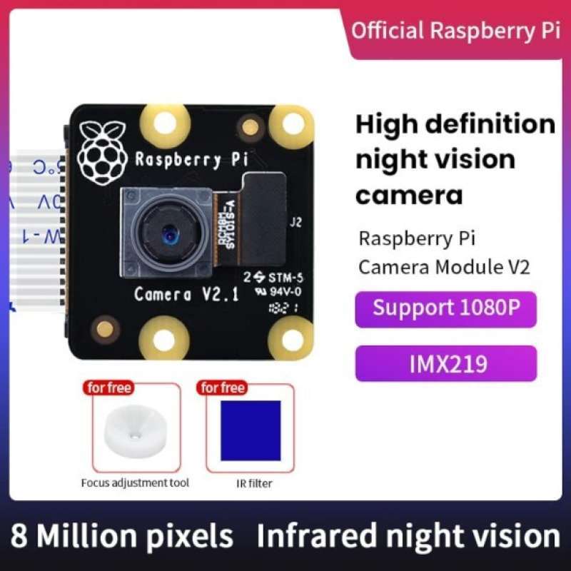 Jual Raspberry Pi Camera Module V2 No Ir - Sony Imx219 - 8 Megapixel Di Seller Tokoasia-riau ...