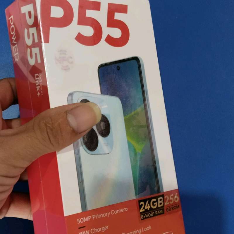 Jual Itel P55 4G 8/128GB Dan 8/256GB Garansi resmi - Blue 8/128GB di ...