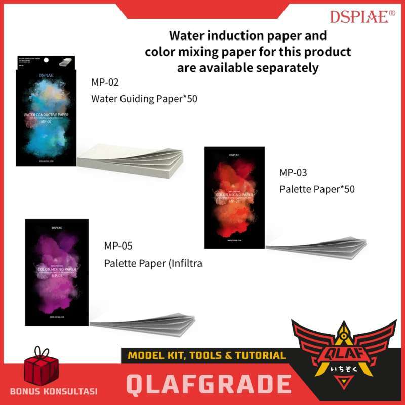 Jual Refill Mixing Paper 50 Pcs For Wet Pallete Dspiae Infiltrating ...