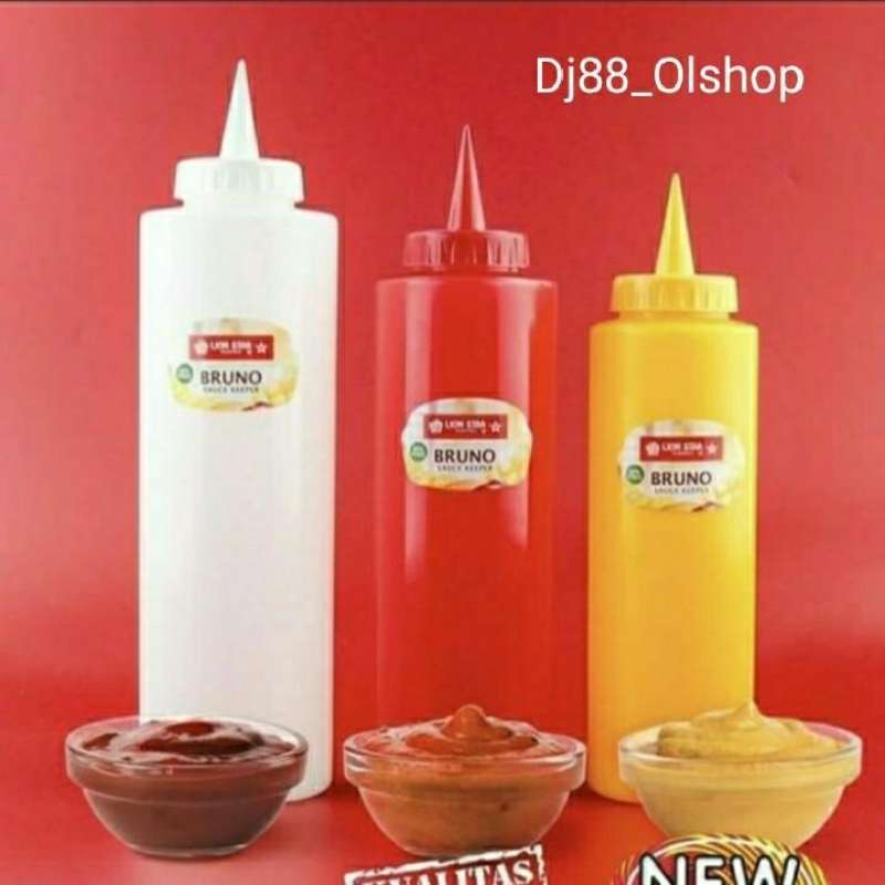 Jual Botol Kecap Plastik BPA Free/Botol Saos Mayones/Tempat Saos di ...