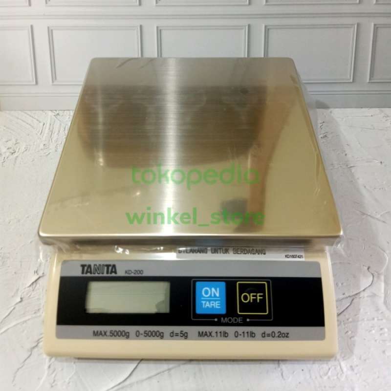Promo TIMBANGAN TANITA-TIMBANGAN KUE MEREK TANITA KD 200 5KG Diskon 23% di Seller Anabel Storee ...