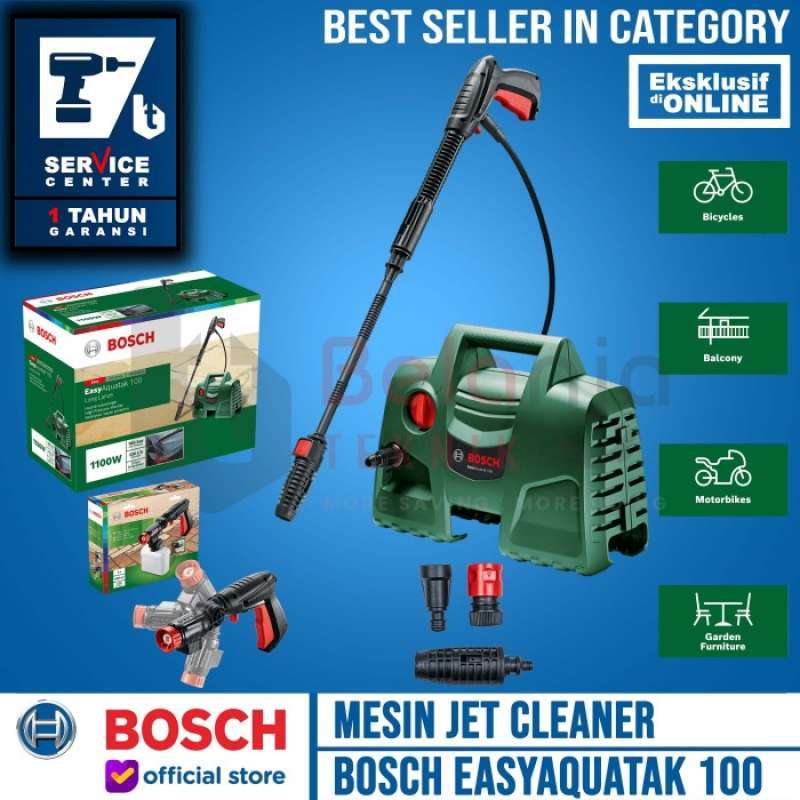 Jual BOSCH JET CLEANER AQUATAK 100 1200 W + DEGREE GUN TRIGGER 360 100 ...