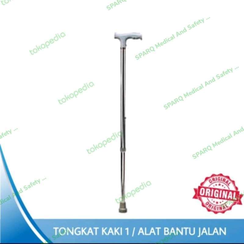 Promo Tongkat Kaki 1 Lurus ( Alat Bantu Jalan ) Diskon 33% Di Seller ...