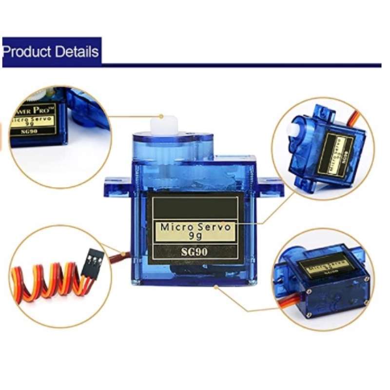 Jual (local Stock) Sg90 Servo Micro Servo Motor Mini 9g Motor Arduino 180 Deg Rc Helicptr ...