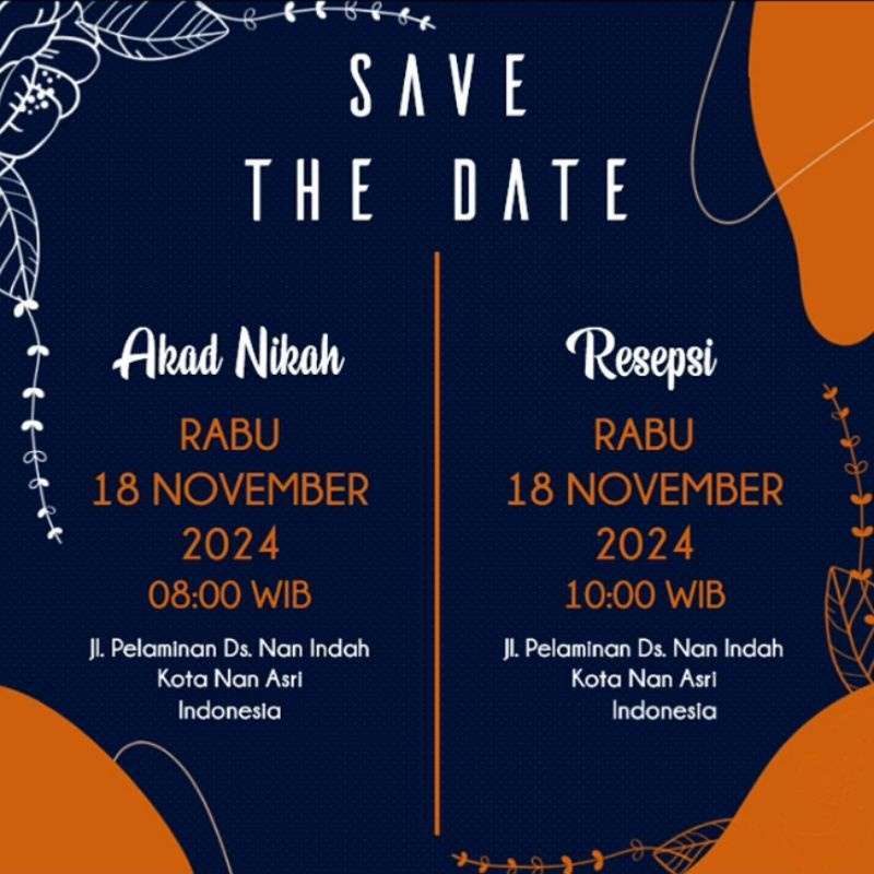 Jual Undangan Digital Pernikahan Terbaru Model Video Kode Dh-002 Askraft Di Seller Askraft ...