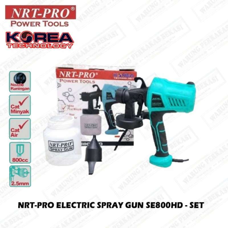 Promo Nrt Pro Spray Gun Listrik Alat Semprot Cat Bisa Buat Minyak Paint ...