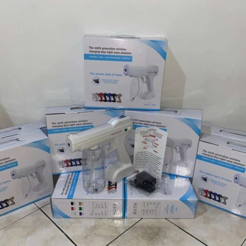 Promo Nano Spray Gun / Nano Steam Gun Wireless Portable Uv Light ...
