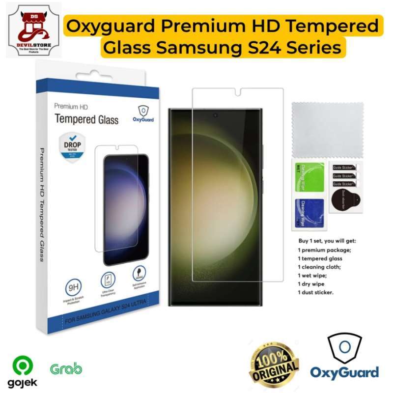 Jual Oxyguard Tempered Glass Samsung Galaxy S24 Plus S24 Ultra / S24 Di ...