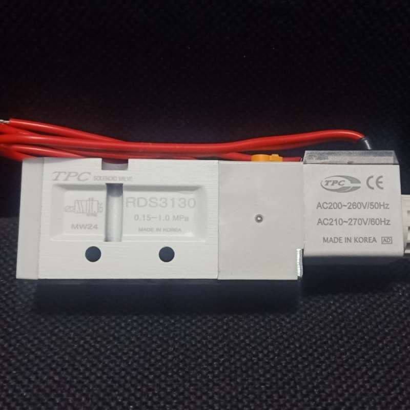 Promo Solenoid Valve Tpc Type Ds3130-5g-02 (1/4 Inch - 220v. Ac) Diskon ...