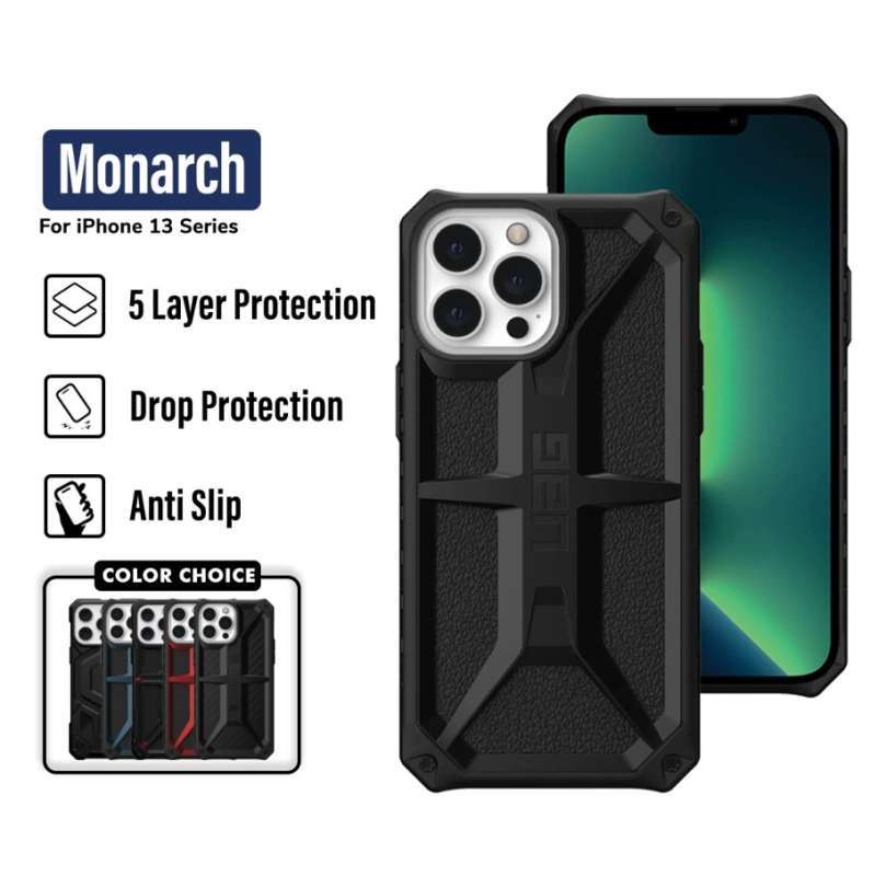 Promo Case iPhone 13 Pro Max Mini UAG Monarch Hybrid Shockproof Armor ...