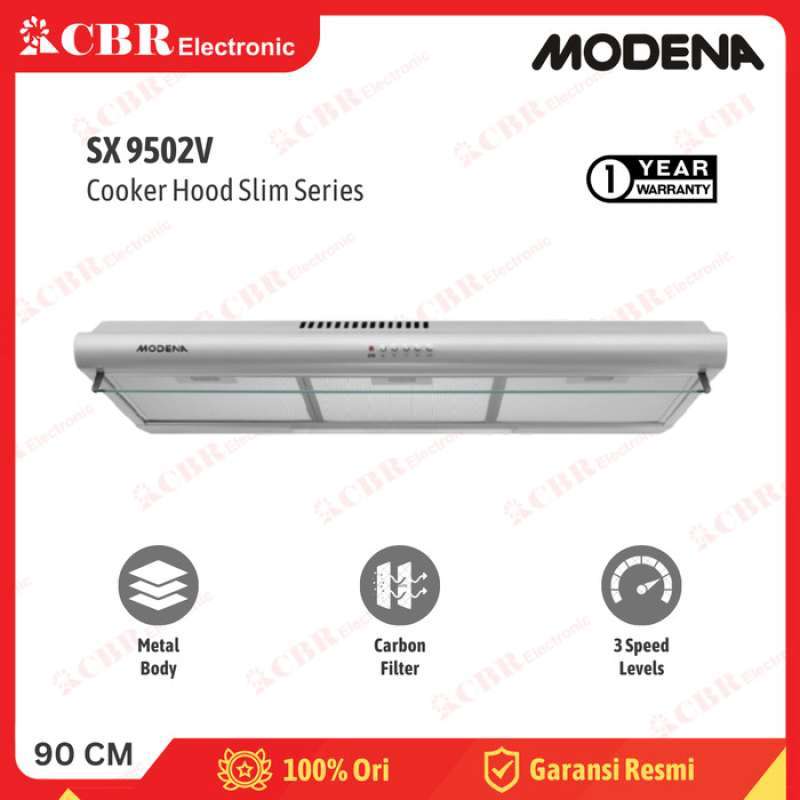 Jual Cooker Hood / Penghisap Asap MODENA SX 9502V (Slim Hood) 90 cm di Seller CBR Elektronik ...