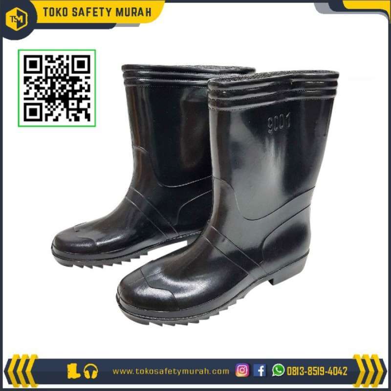 Promo Sepatu Boot Kerja Proyek Anti Air Murah Diskon 23% di Seller ...