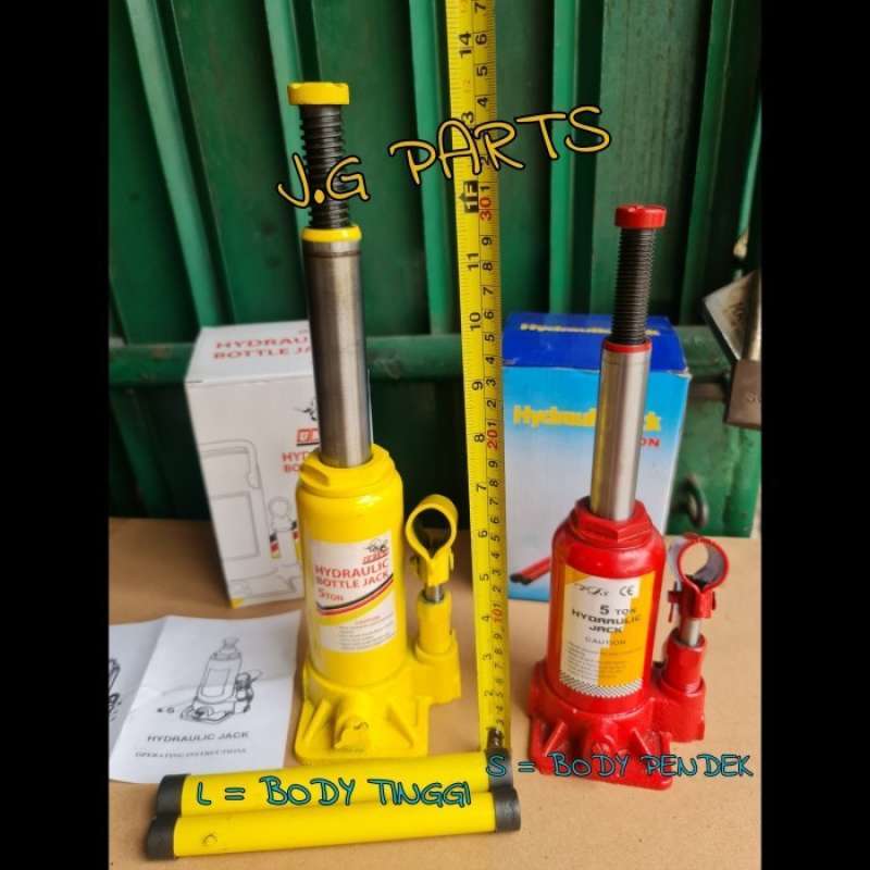 Promo New Dongkrak Botol 5 Ton Hidrolik / Hydraulic Jack - Truck ...