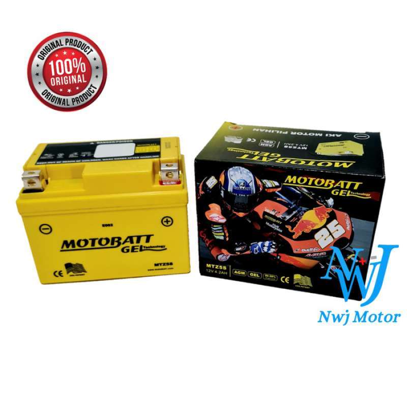 Promo Aki Motor Honda Beat Karbu Mottobatt MTZ5S GARANSI Diskon 3% di Seller SNJ Sentra Group ...