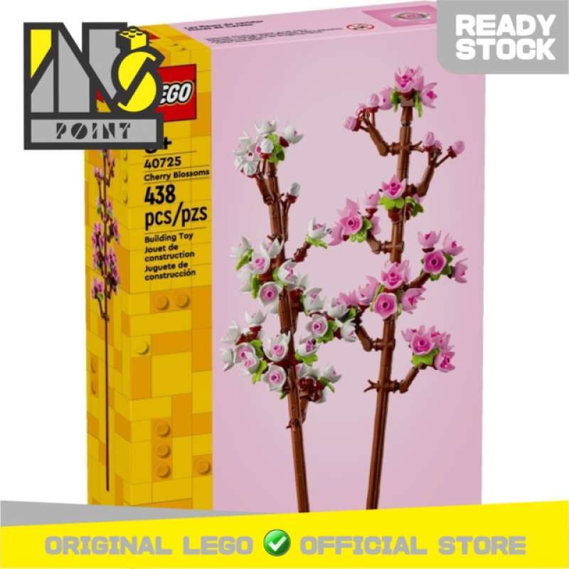 Jual LEGO 40725 - Icons - Cherry Blossoms di Seller InsPoint Official ...