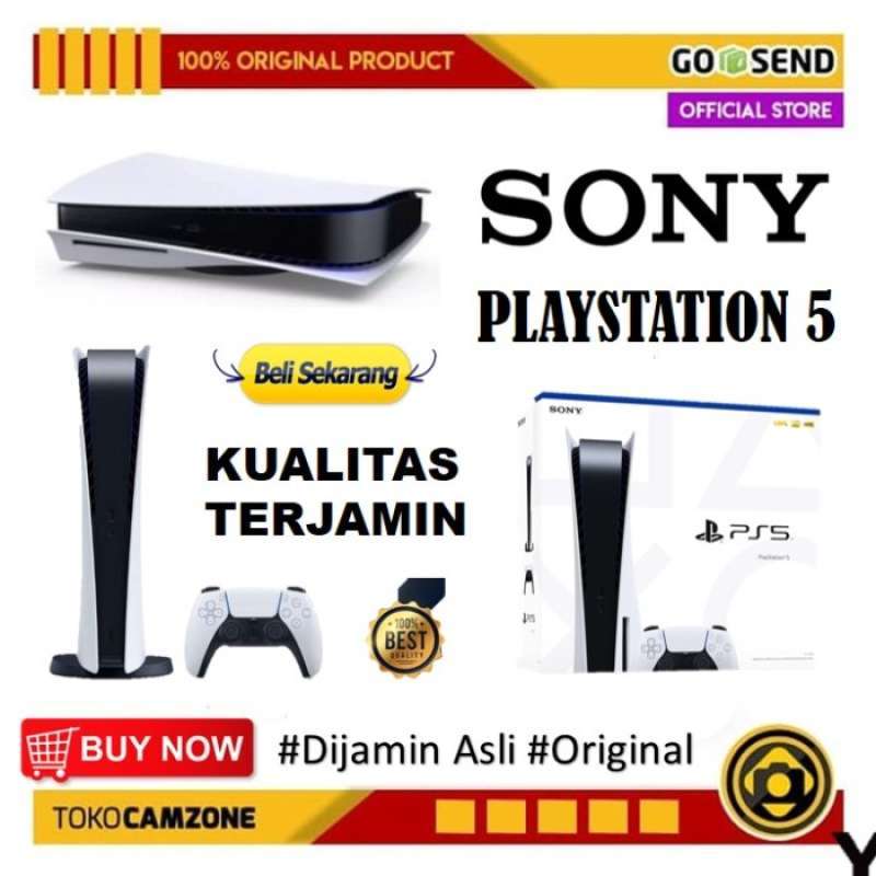 Promo PLAYSTATION 5 CONSOLE SONY DISC VERSION - GARANSI RESMI SONY INDONESIA - MARKMARKET Diskon ...