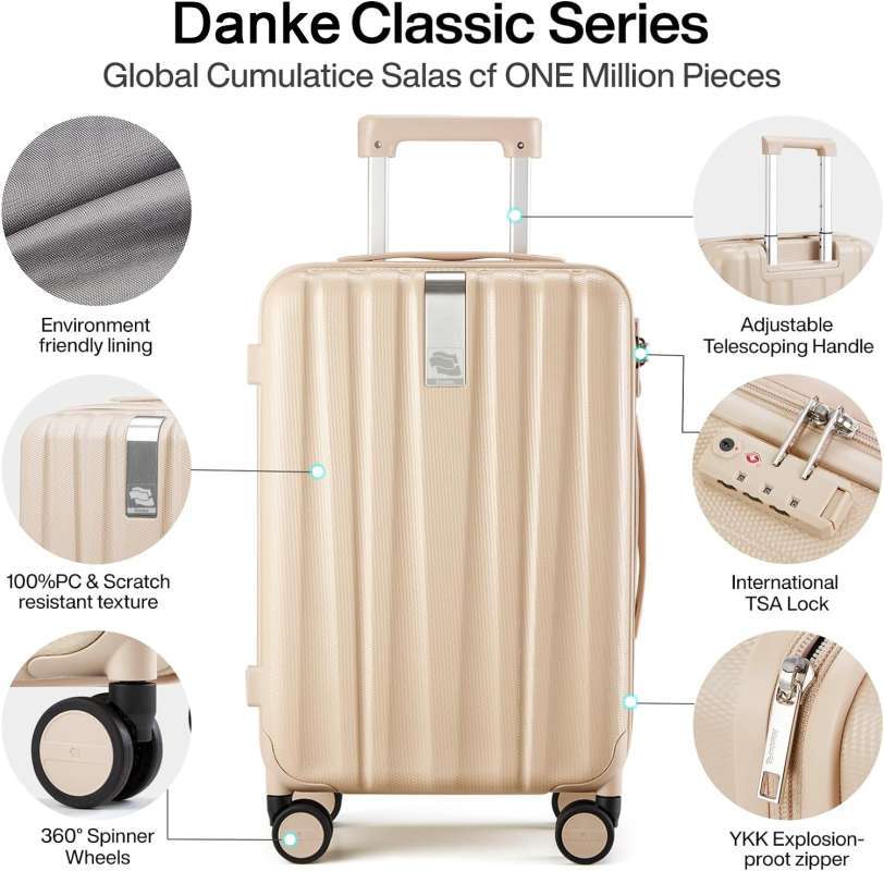 Promo Danke Signature 20inch Pastel Edition H80002-20 - Koper 20in Anti ...
