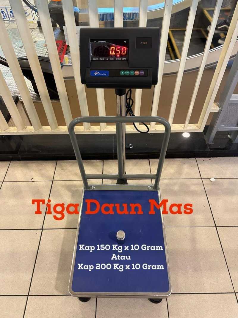 Jual Timbangan Digital Barang A12E 150 Kg Pagar / Timbangan Lantai A12E 150 di Seller TDM Grosir ...