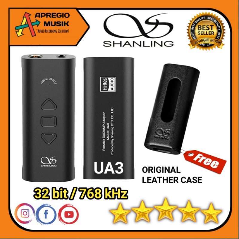 Promo Shanling UA3 Portable Headphone Amplifier USB DAC AMP Diskon 23% di Seller Azurestore ...