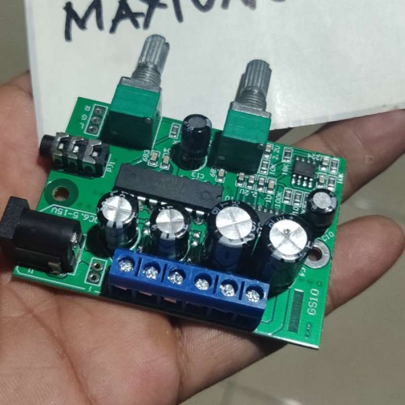 Promo Modul Audio Amplifier Subwoofer 2.1 6Wx2+25W Mini Bass Hifi ...