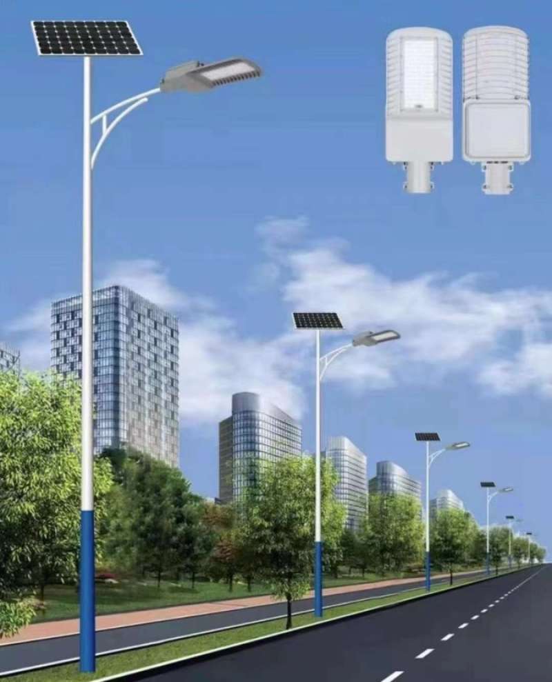 Promo Lampu Taman Solar Cell Led W Kap Lampu Jalan Waterproof Ip Pju Diskon Di Seller