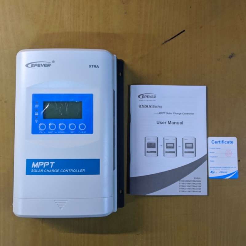 Promo SOLAR CHARGE CONTROLLER MPPT 30A 12V 24V + REMOTE METER MT-75 ...